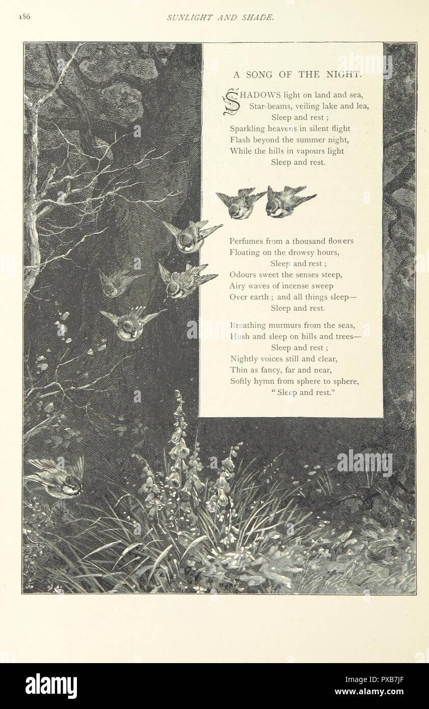 page 190 of 'Sunlight and Shade. Being poems and pictures of life and ...