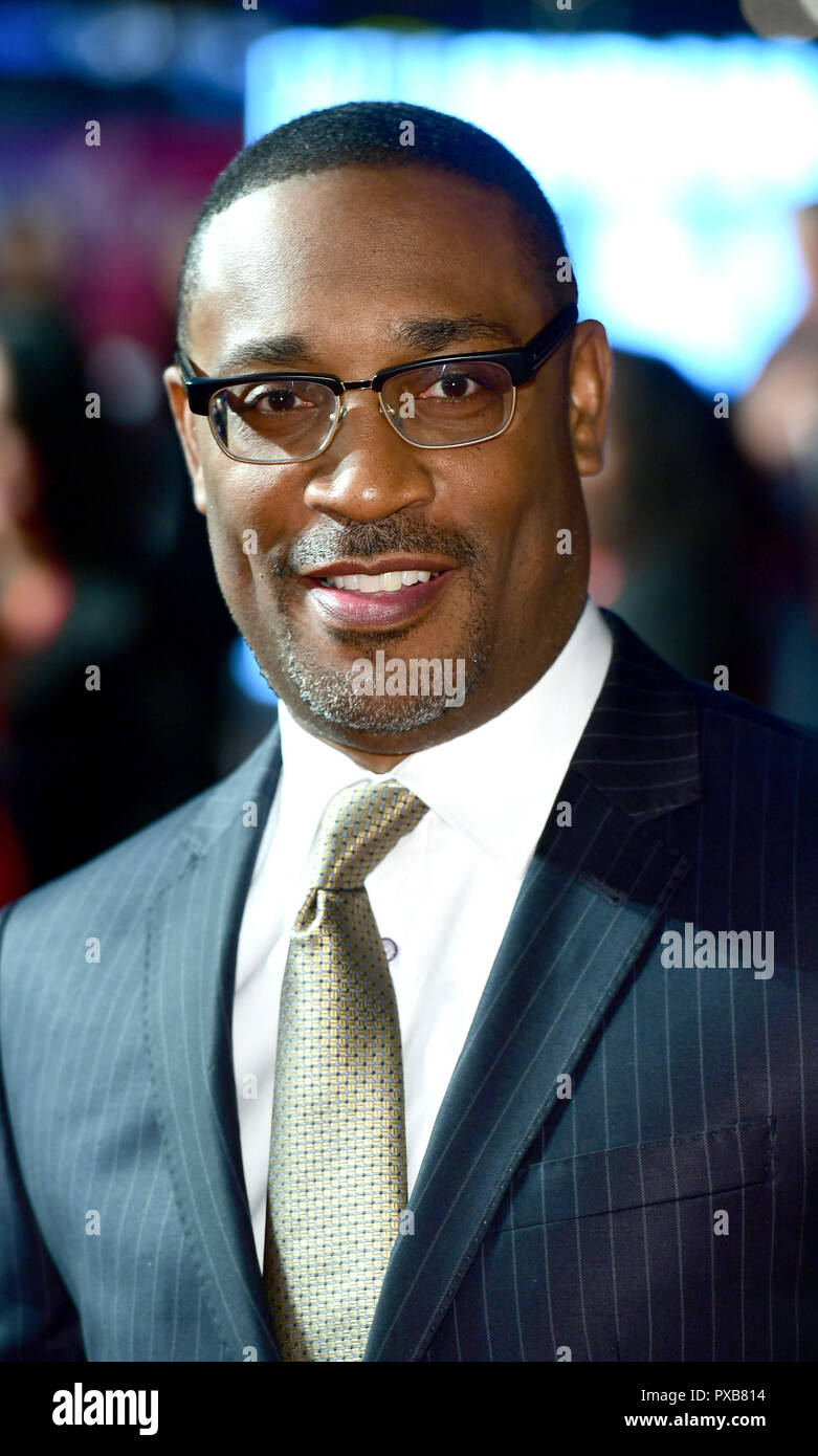 George tillman jr attending hate u give premiere hi-res stock ...