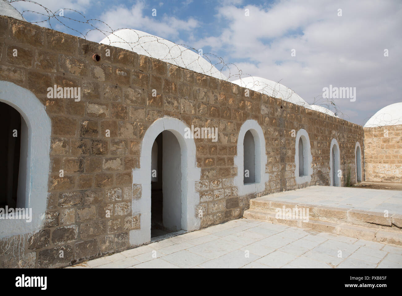 Nabi Musa site in the Judean desert , Israel Stock Photo - Alamy
