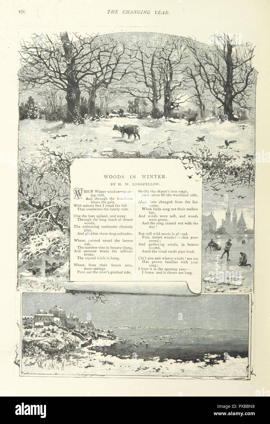 page 176 of 'The Changing Year being poems and pictures of life and ...