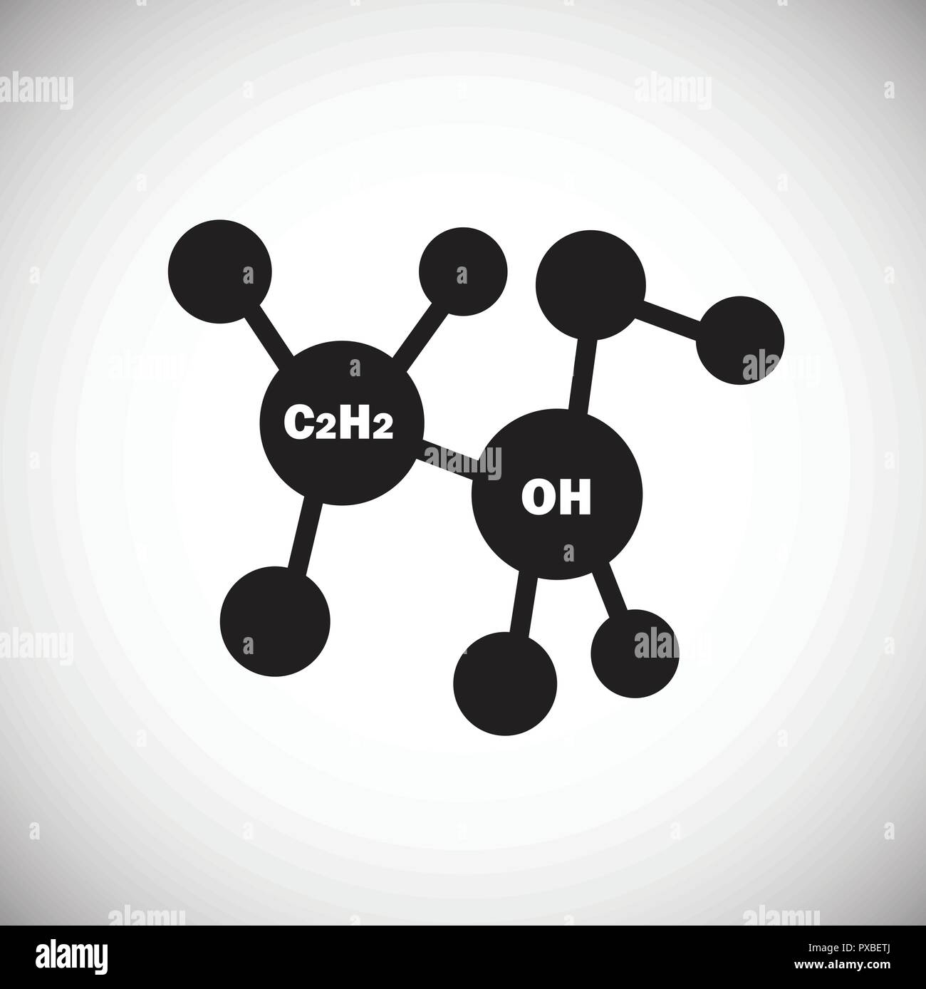 Molecular formula on white background Stock Vector Image & Art - Alamy