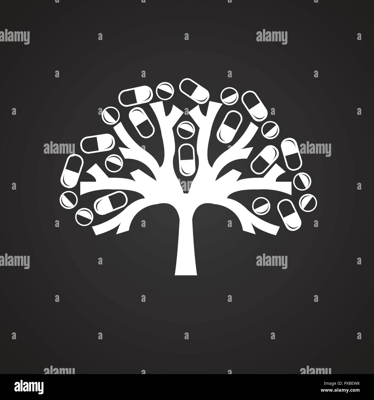 Patient tree Stock Vector Images - Alamy