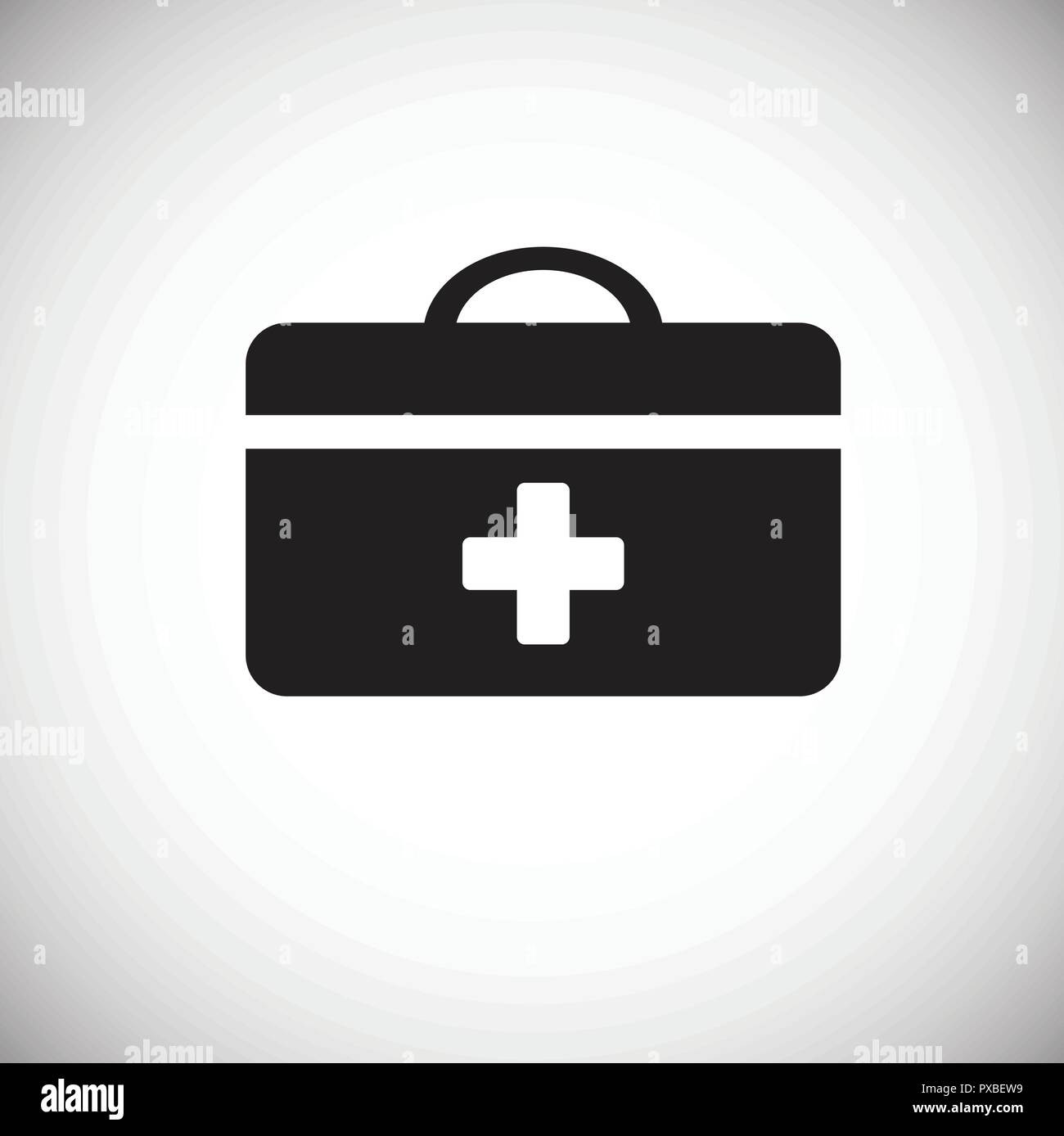 First aid kit on white background Stock Vector Image & Art - Alamy