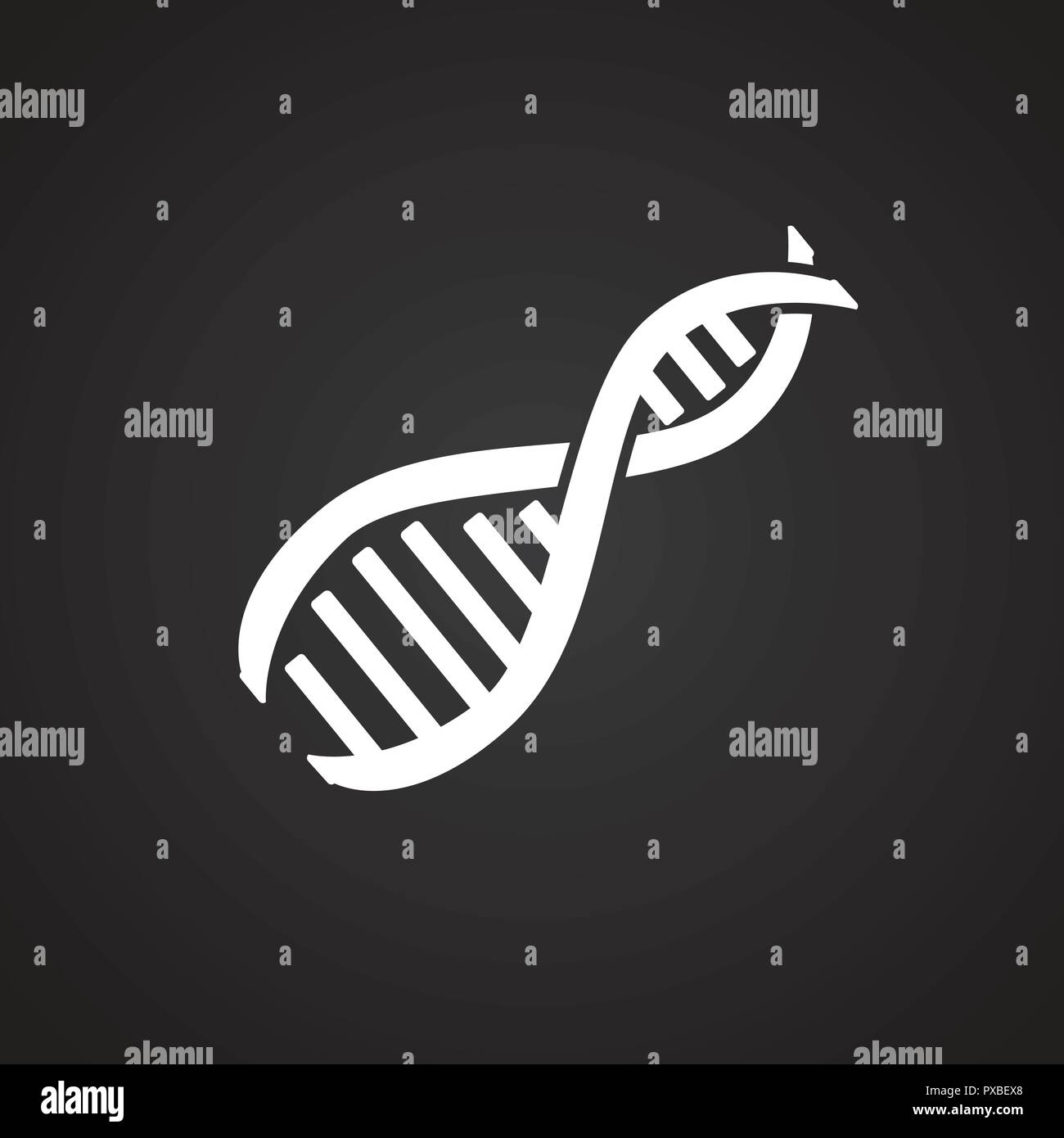 RNA DNA structure on black background Stock Vector Image & Art - Alamy