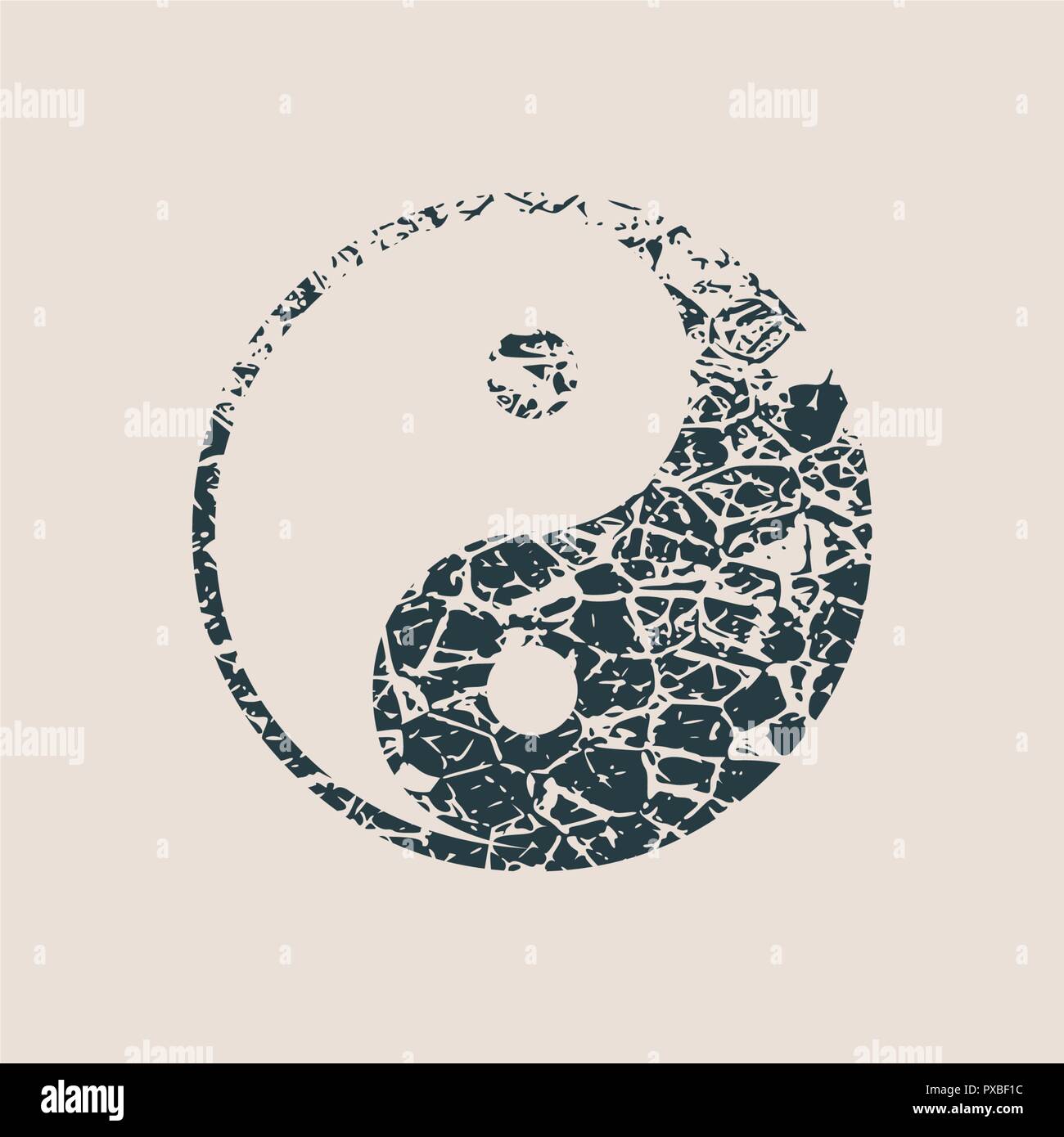 Ying yang symbol of harmony and balance Stock Vector Image & Art - Alamy