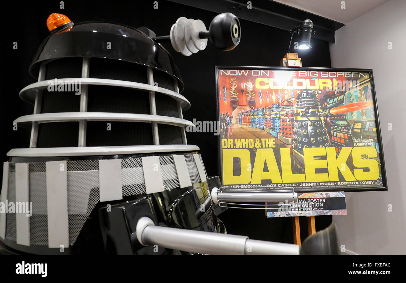 Embargoed to 0001 Monday October 22 A poster for the 1965 film Dr Who ...