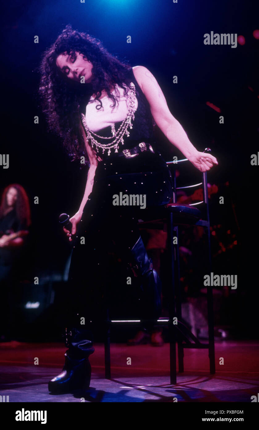 NEW YORK, NY - NOVEMBER 1: Singer Cher performs in concert on the 'Love ...