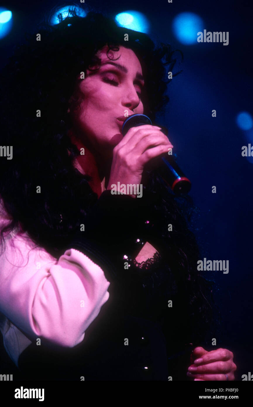 NEW YORK, NY - NOVEMBER 1: Singer Cher performs in concert on the 'Love ...