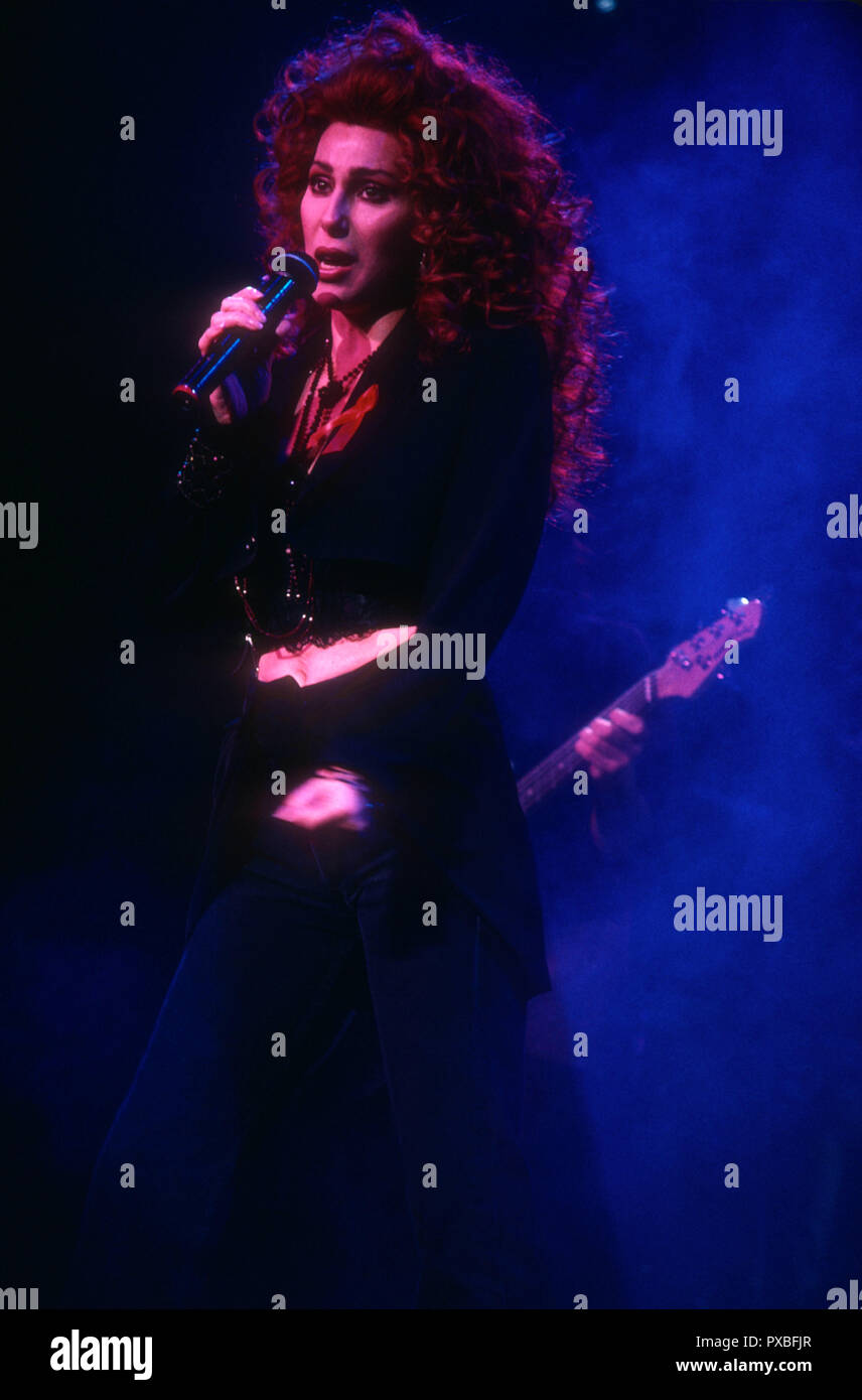 NEW YORK, NY - NOVEMBER 1: Singer Cher performs in concert on the 'Love ...