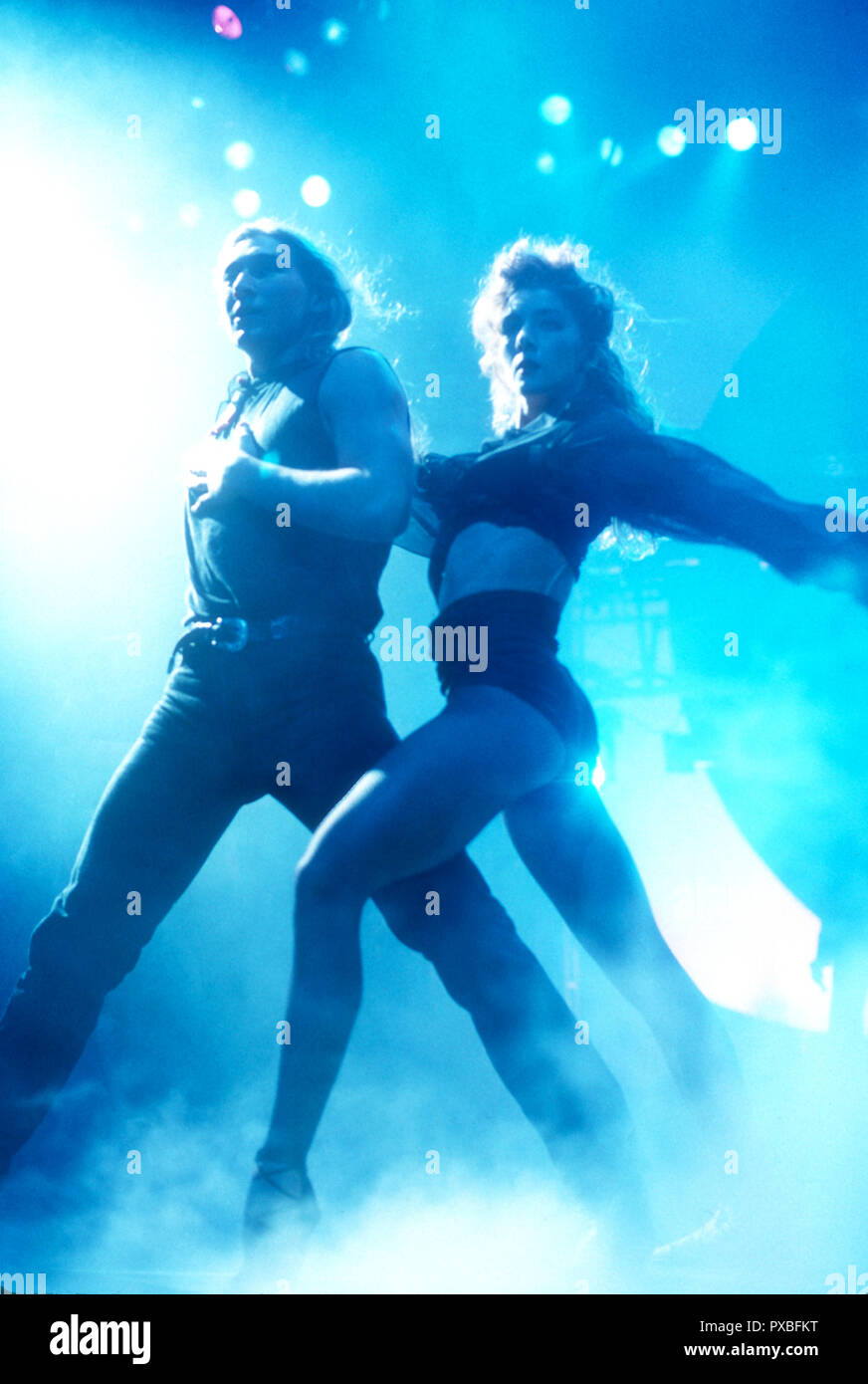 NEW YORK, NY - NOVEMBER 1: Dancers Aaron Cash and Michelle Mirkovich ...