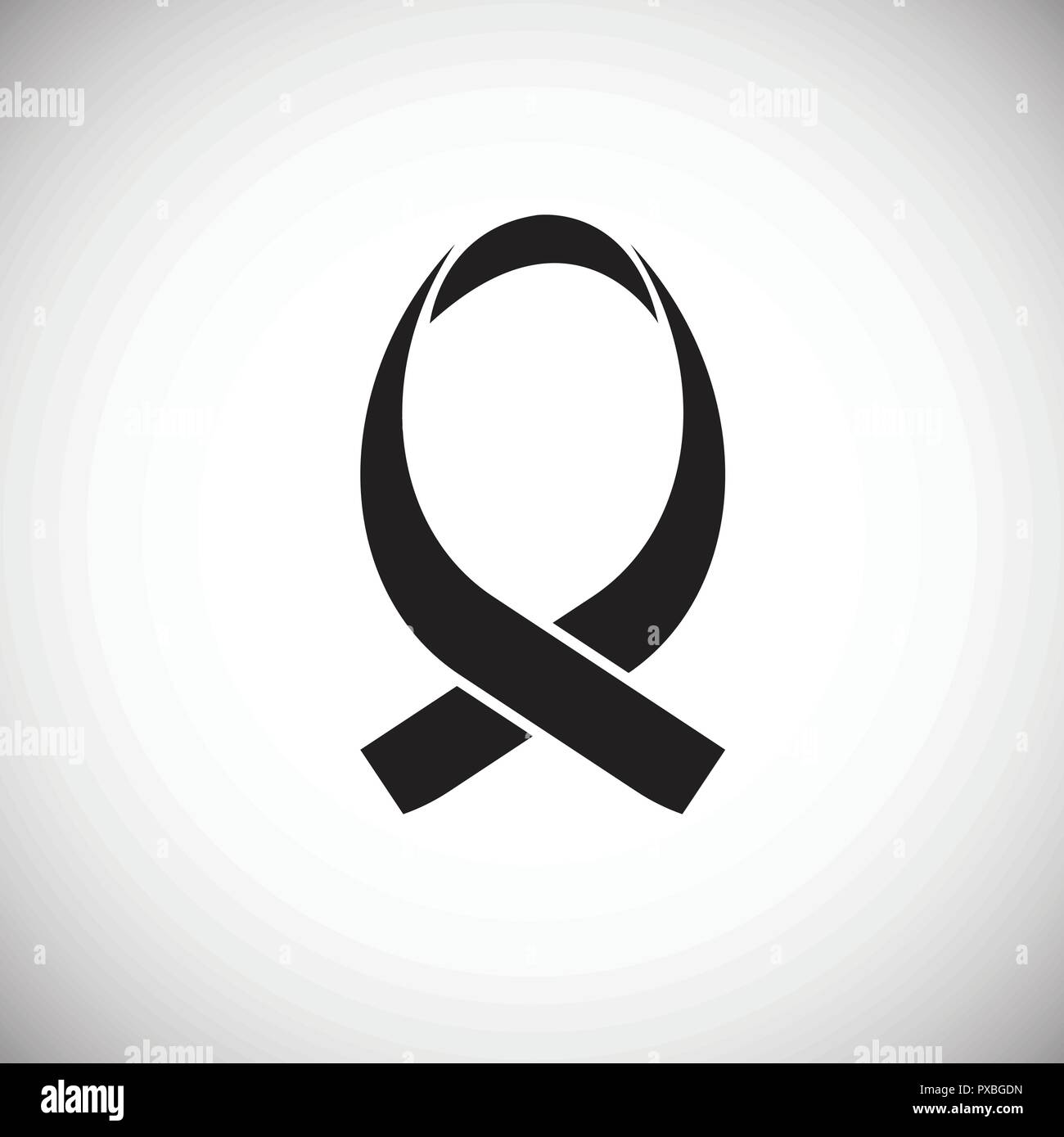 Aids awareness symbol on white background Stock Vector Image & Art - Alamy