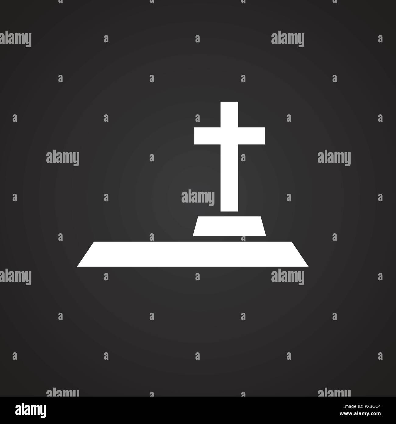 Patient death on black background Stock Vector Image & Art - Alamy