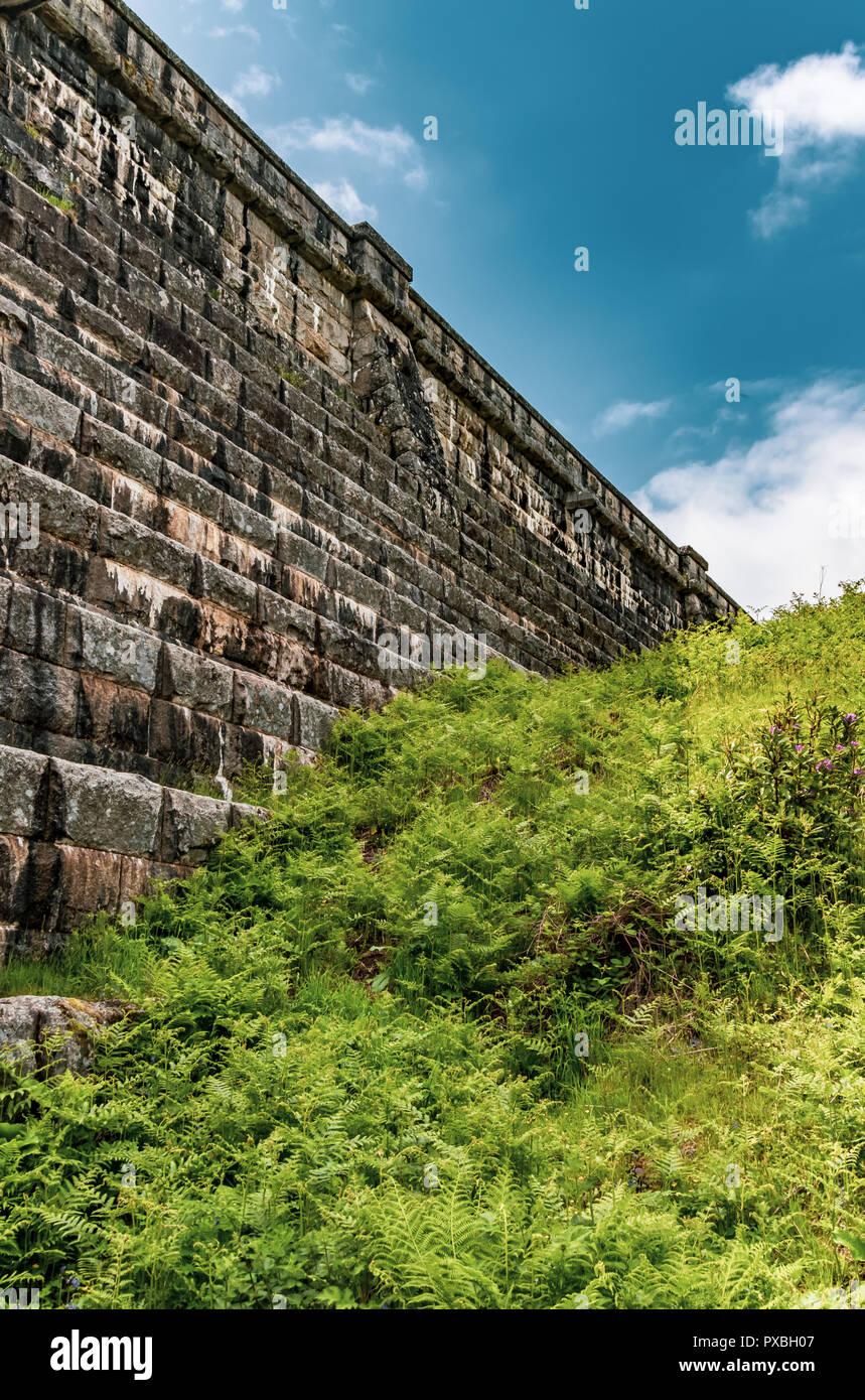 Fenworthy Dam in Dartmoor National Park, Devon, United Kingdom Stock ...