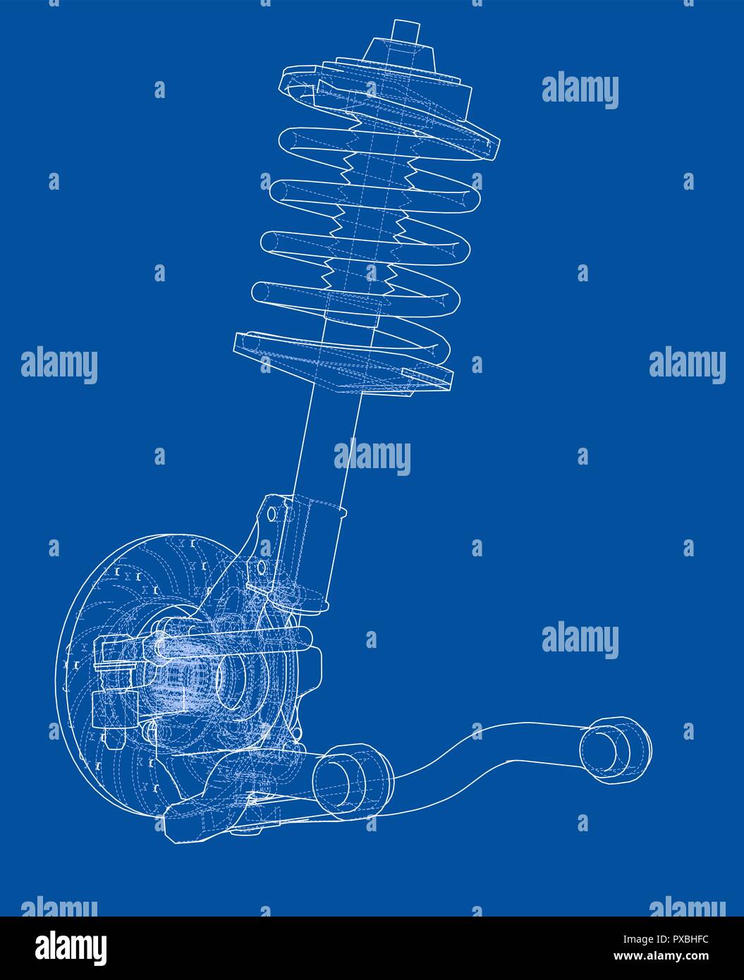 Car parts sketch hi-res stock photography and images - Alamy