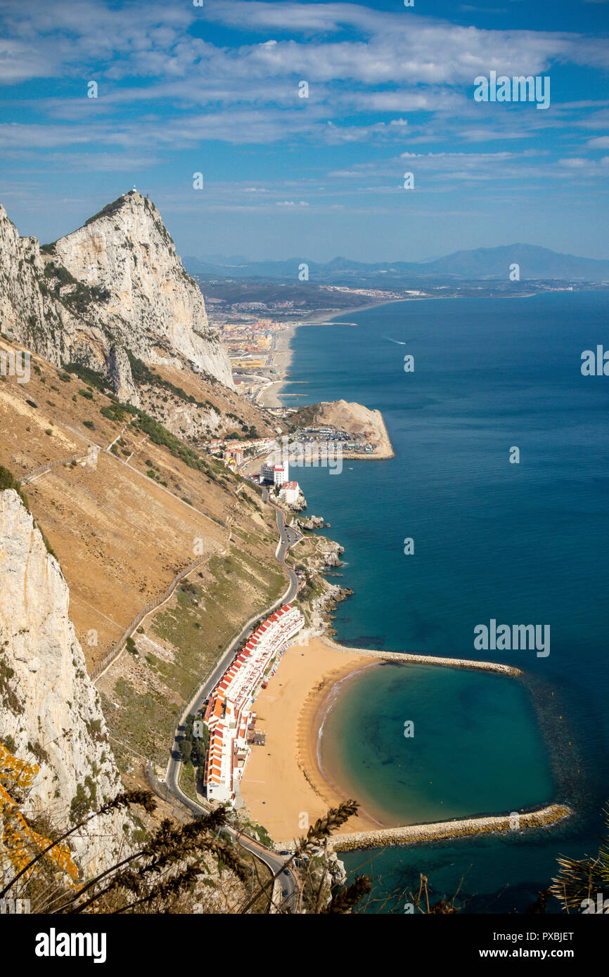 Sandy bay gibraltar hi-res stock photography and images - Alamy