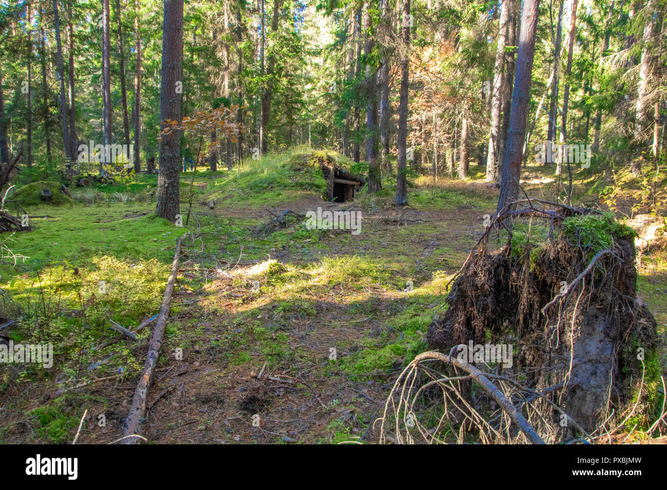 The command post of the Soviet troops. World war II Stock Photo - Alamy