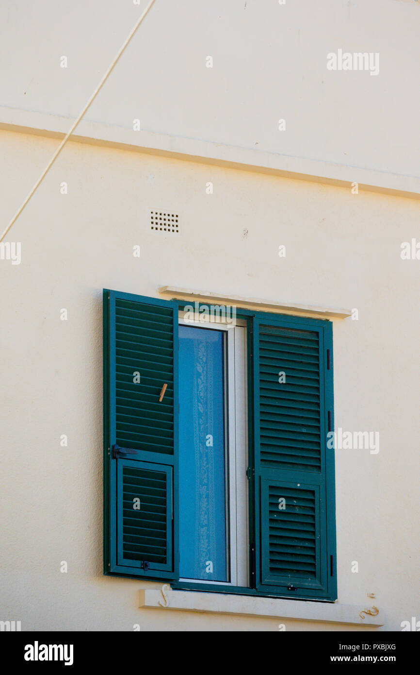 Uk shutters window open hi-res stock photography and images - Alamy