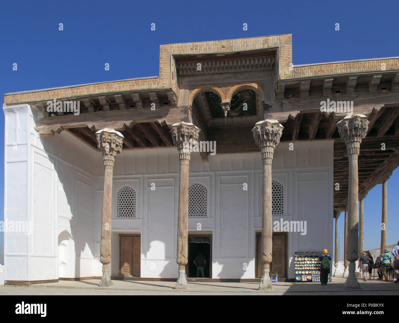 Uzbekistan; Bukhara; Ark, fortress, Juma Mosque Stock Photo - Alamy