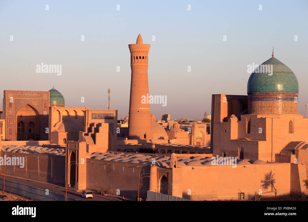 Uzbekistan; Bukhara; skyline, panorama, general view Stock Photo - Alamy