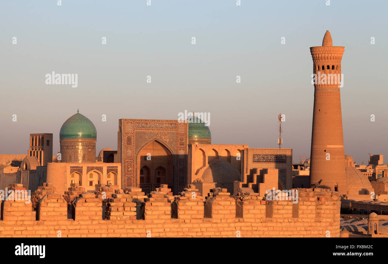 Uzbekistan; Bukhara; skyline, panorama, general view Stock Photo - Alamy