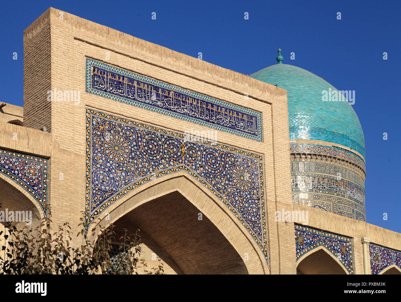 Uzbekistan; Bukhara; Mir-i-Arab Madrasa, islamic school Stock Photo - Alamy