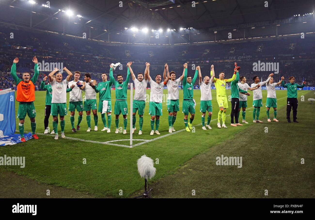 Gelsenkirchen, Deutschland. 20th Oct, 2018. firo: 20.10.2018 Football ...