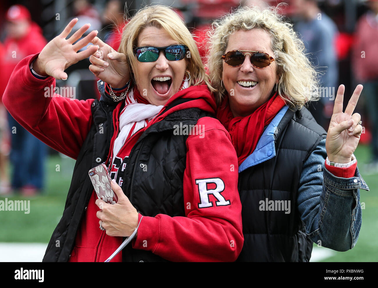 Rutgers scarlet knights fans hi-res stock photography and images - Alamy