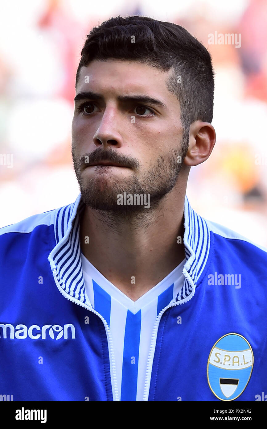 Rome, Italy. 20th Oct, 2018. Football League Serie A-Roma vs Spal-Rome ...
