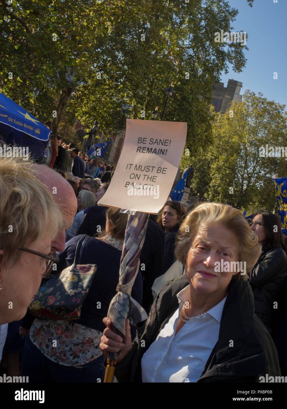 Brexit woman hi-res stock photography and images - Alamy
