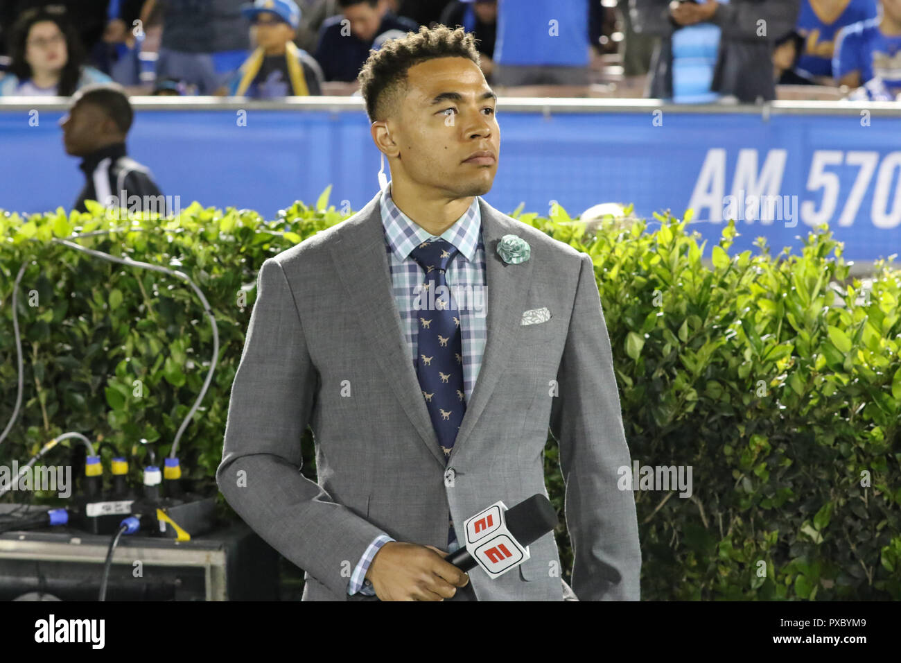 Sideline reporter hi-res stock photography and images - Alamy