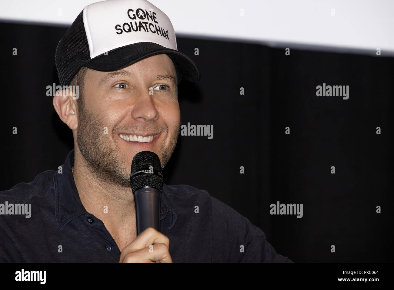 Paris, France. 20th Oct, 2018. Actor Michael Rosenbaum (Lex Luthor ...