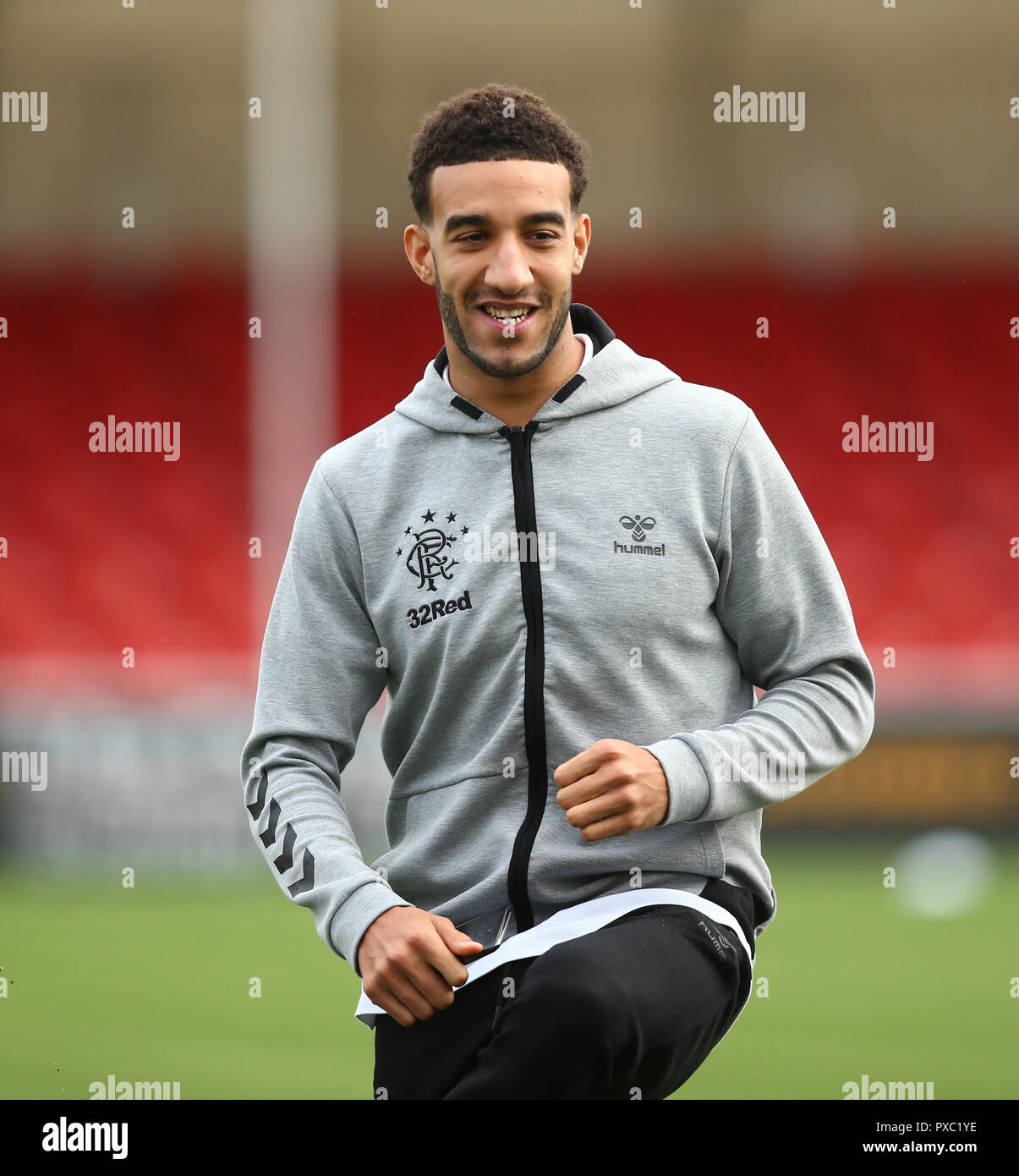 Hope CBD Stadium, Hamilton, UK. 21st Oct, 2018. Ladbrokes Premiership ...