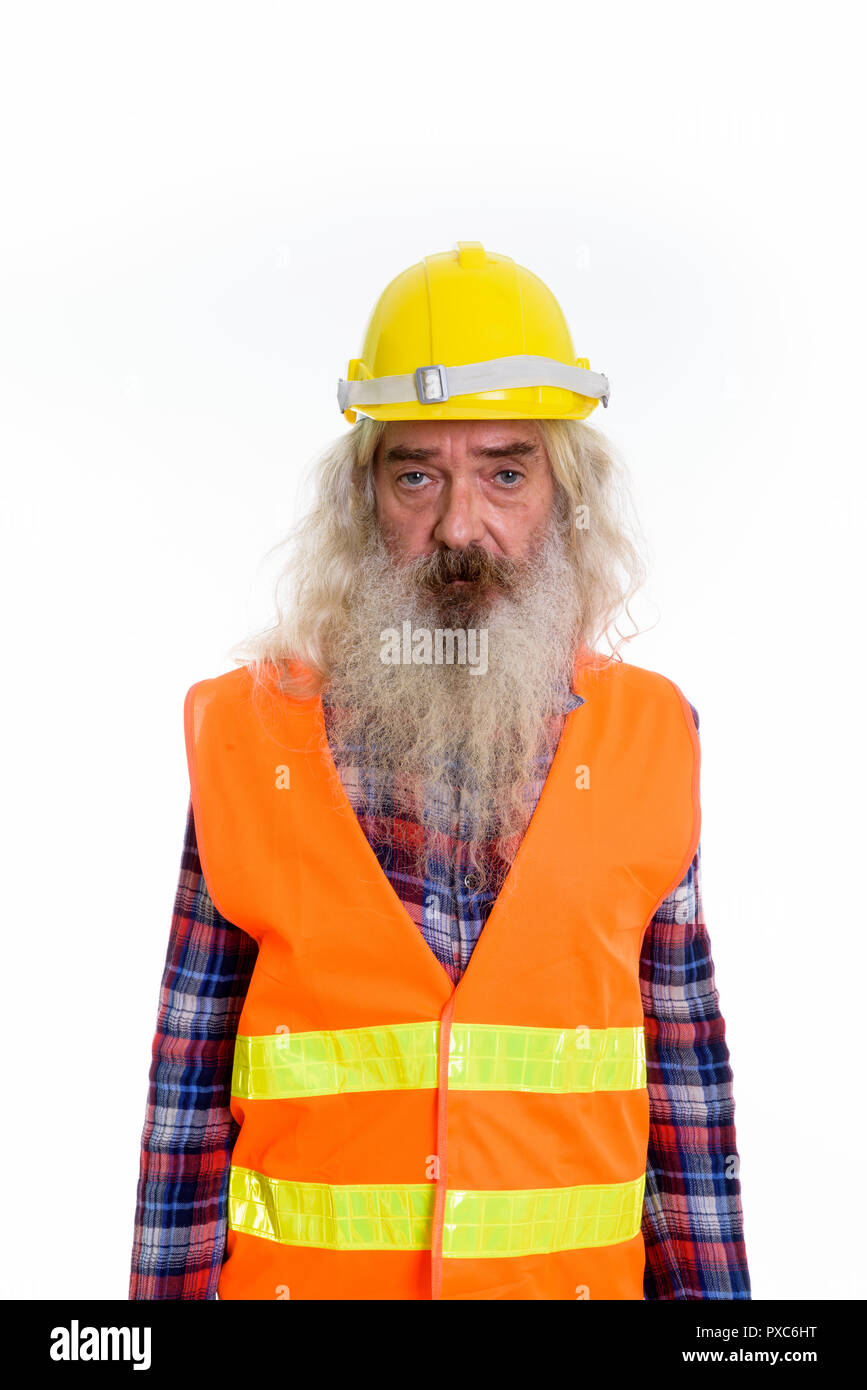 Old construction worker hi-res stock photography and images - Alamy