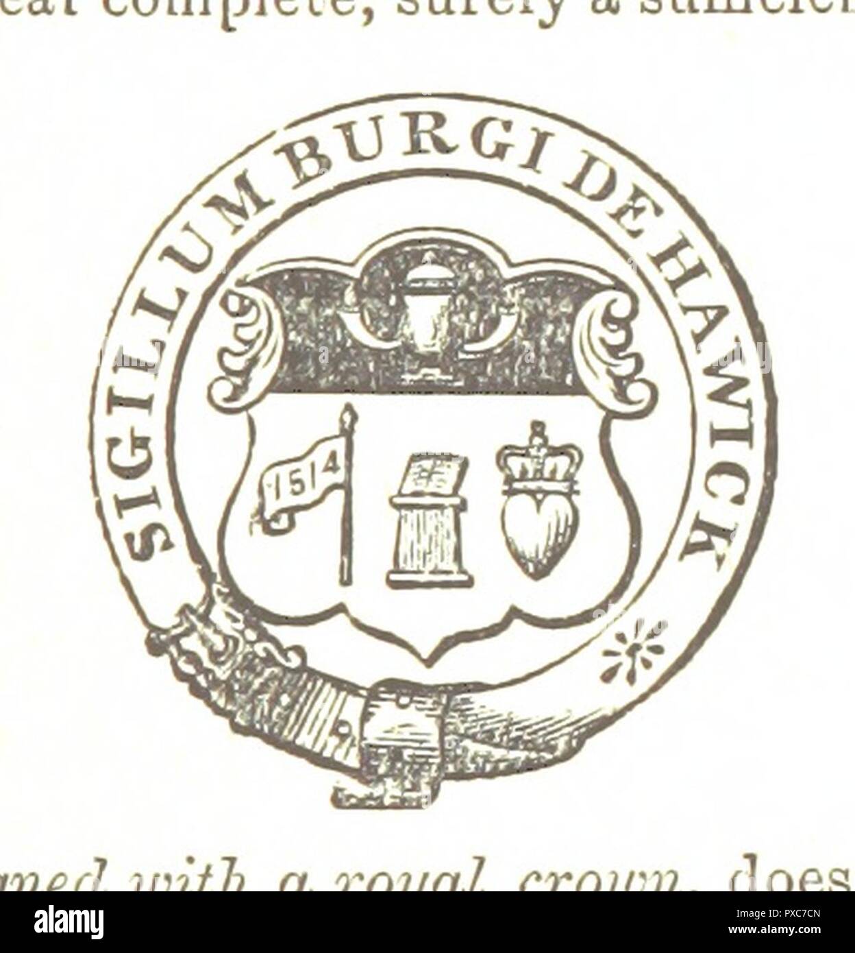 Map of hawick hi-res stock photography and images - Alamy