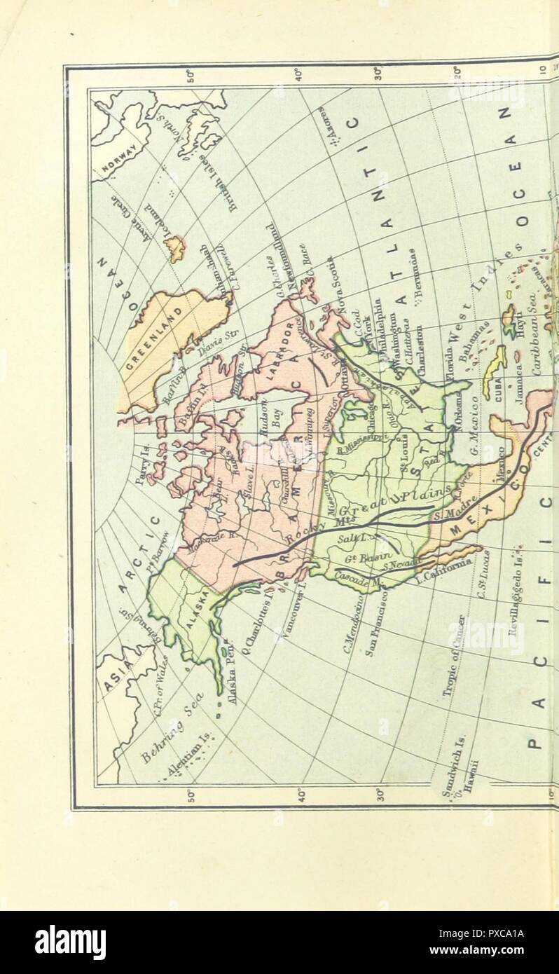 page 322 of 'The High School Manual of Geography. With maps and ...