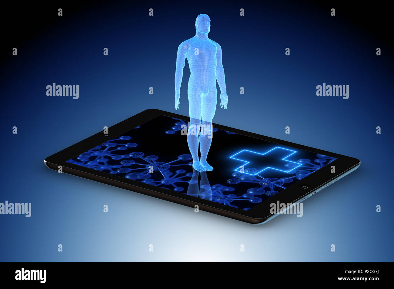 Artificial intelligence concept in telemedicine Stock Photo - Alamy