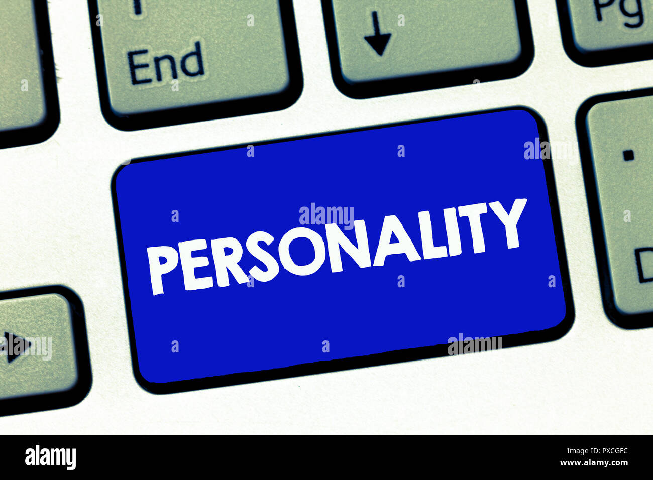 Handwriting text Personality. Concept meaning Characteristics Qualities ...