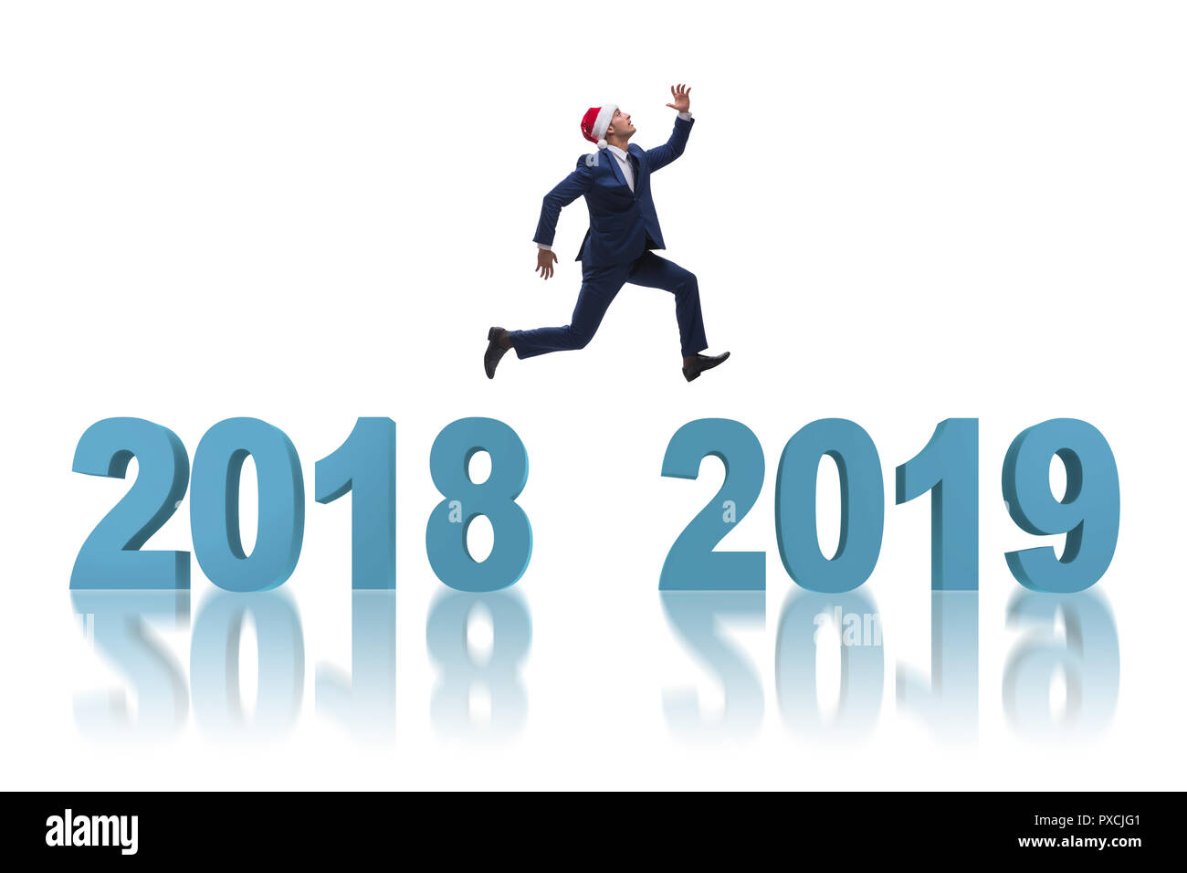 Concept of transition between 2018 and 2019 Stock Photo - Alamy