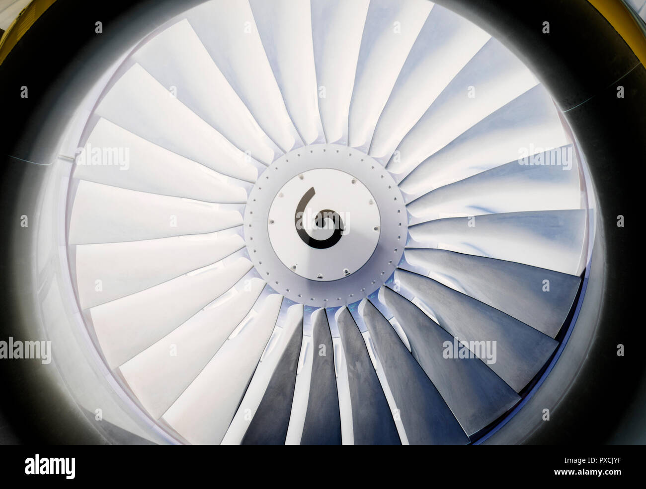 Turbine blade aircraft hi-res stock photography and images - Alamy