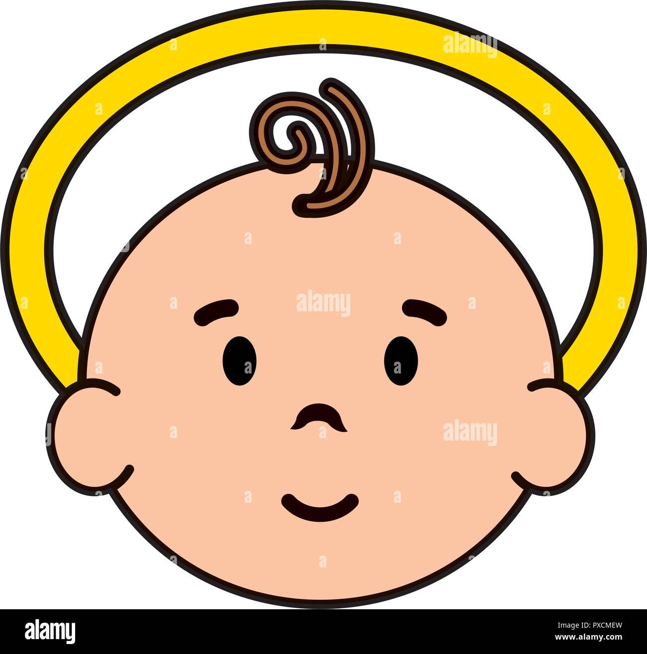 Image of infant jesus Stock Vector Images - Alamy
