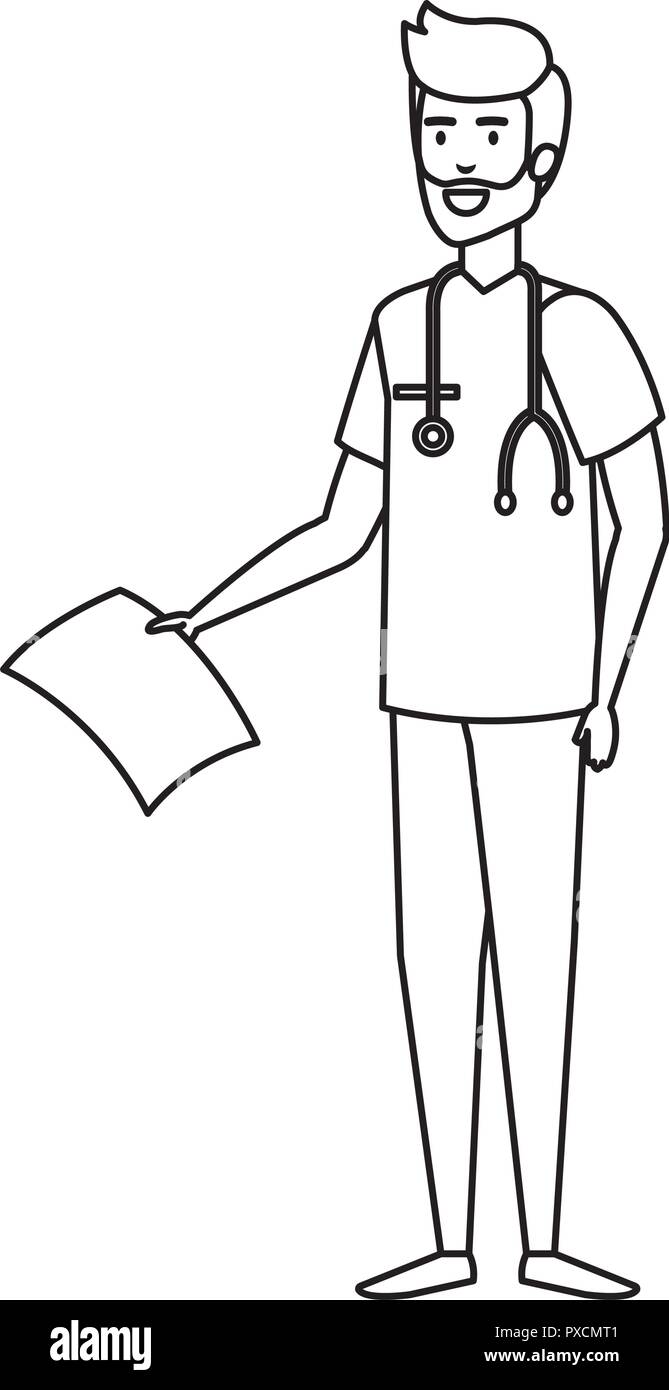 Professional general practitioner Stock Vector Images - Alamy