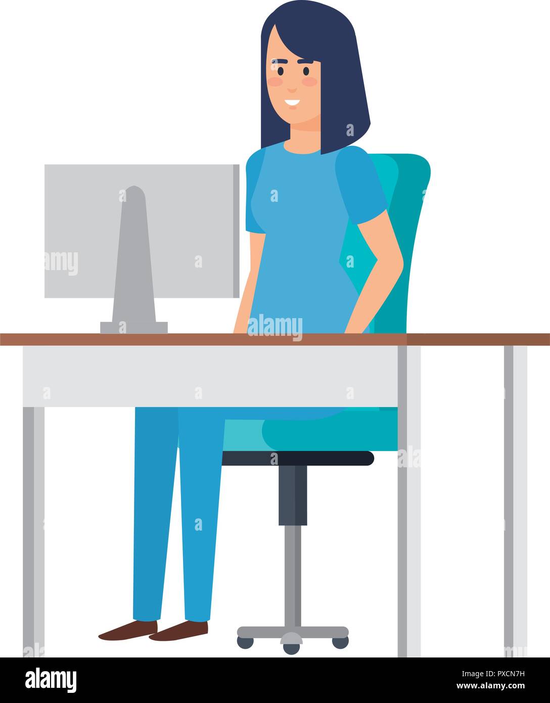 Doctor consulting room Stock Vector Images - Alamy