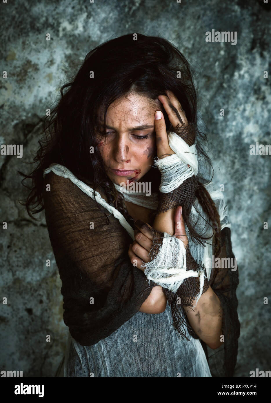 Starving young people hi-res stock photography and images - Alamy
