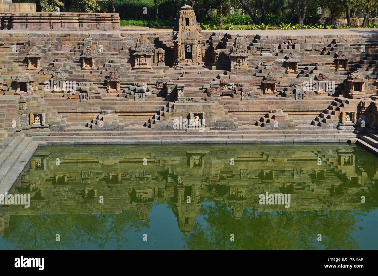 Surya Kund/Temple Tank-The Sun Temple, Modhera/Gujarat/India Stock ...