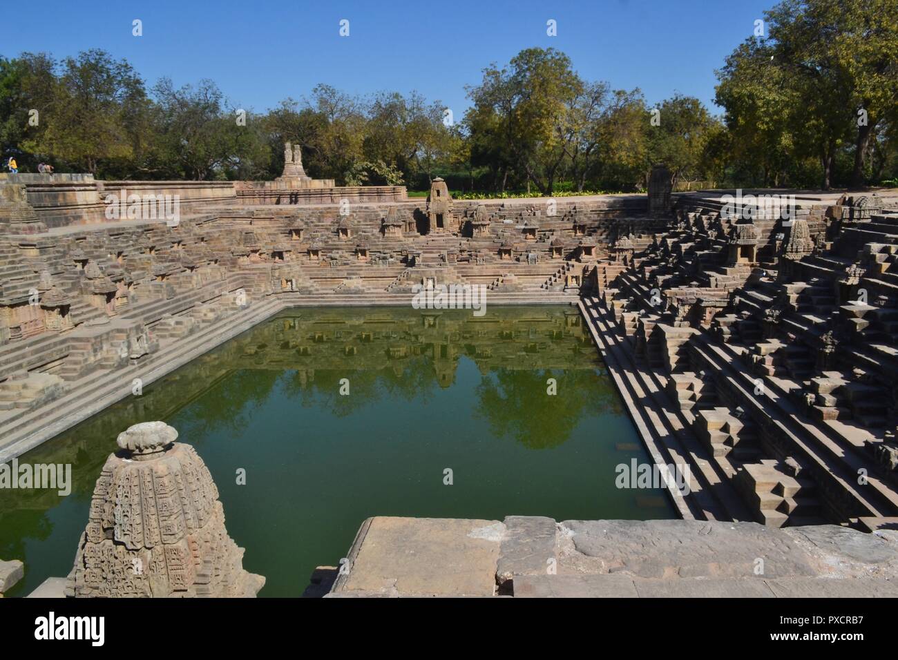 Surya Kund/Temple Tank-The Sun Temple, Modhera/Gujarat/India Stock ...