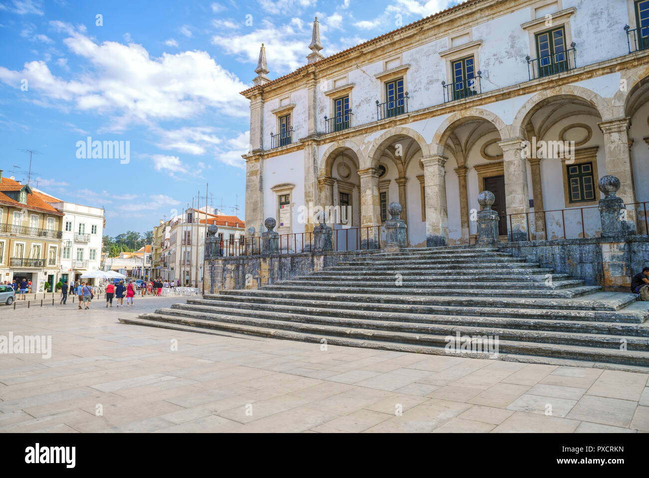 The Monastery of Santa Maria d'Alcobaca (Alcobaca monastery) in ...