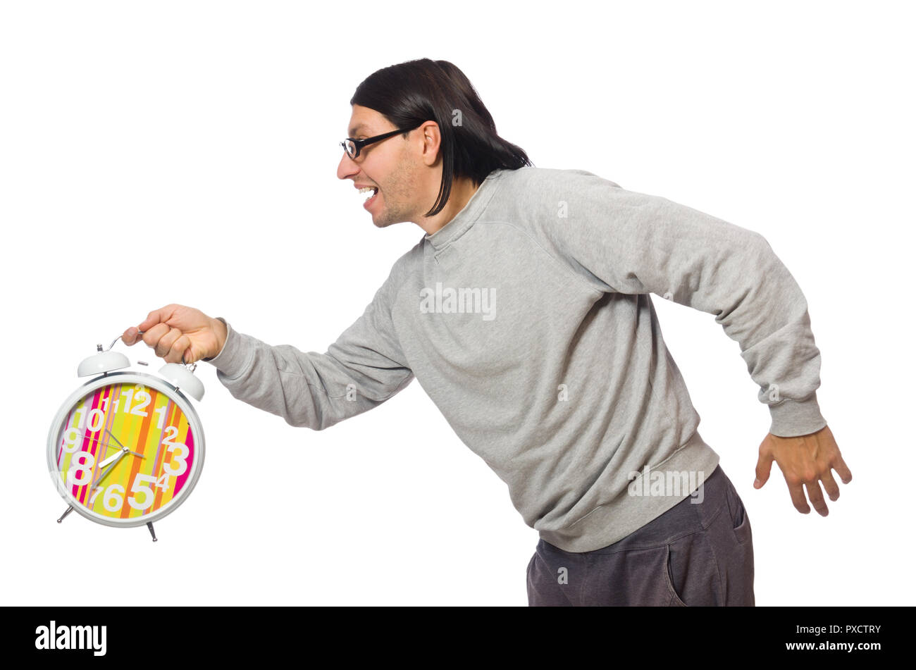 Morning sporty Cut Out Stock Images & Pictures - Alamy