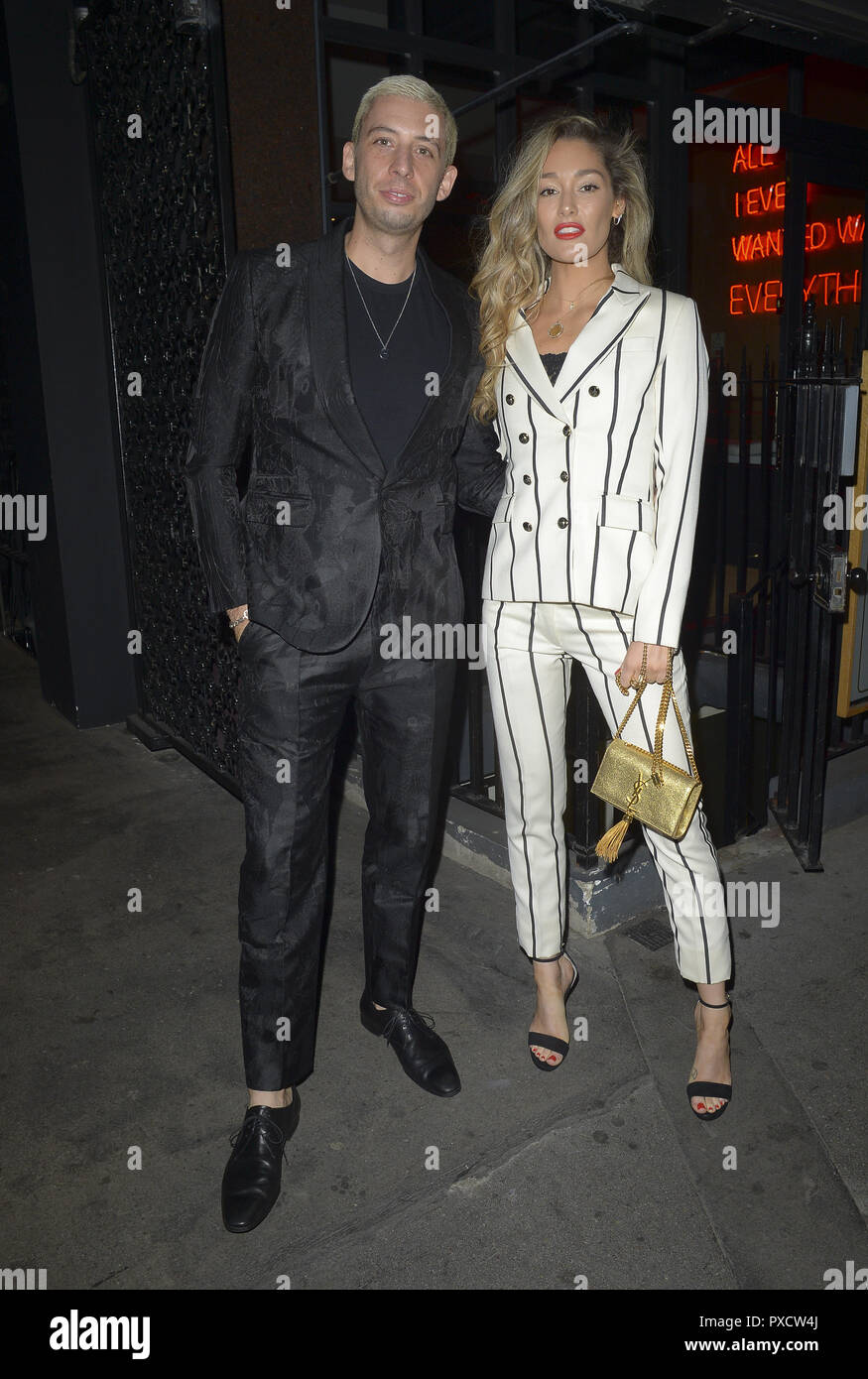 Various celebrities seen arriving at The Mandrake Hotel Featuring ...