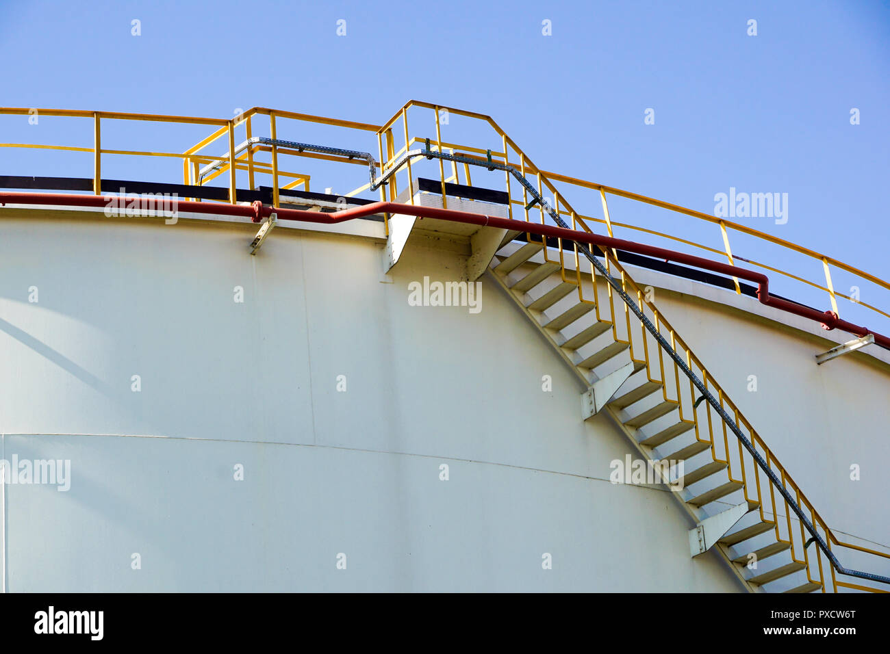 Storage tank spiral staircase hi-res stock photography and images - Alamy