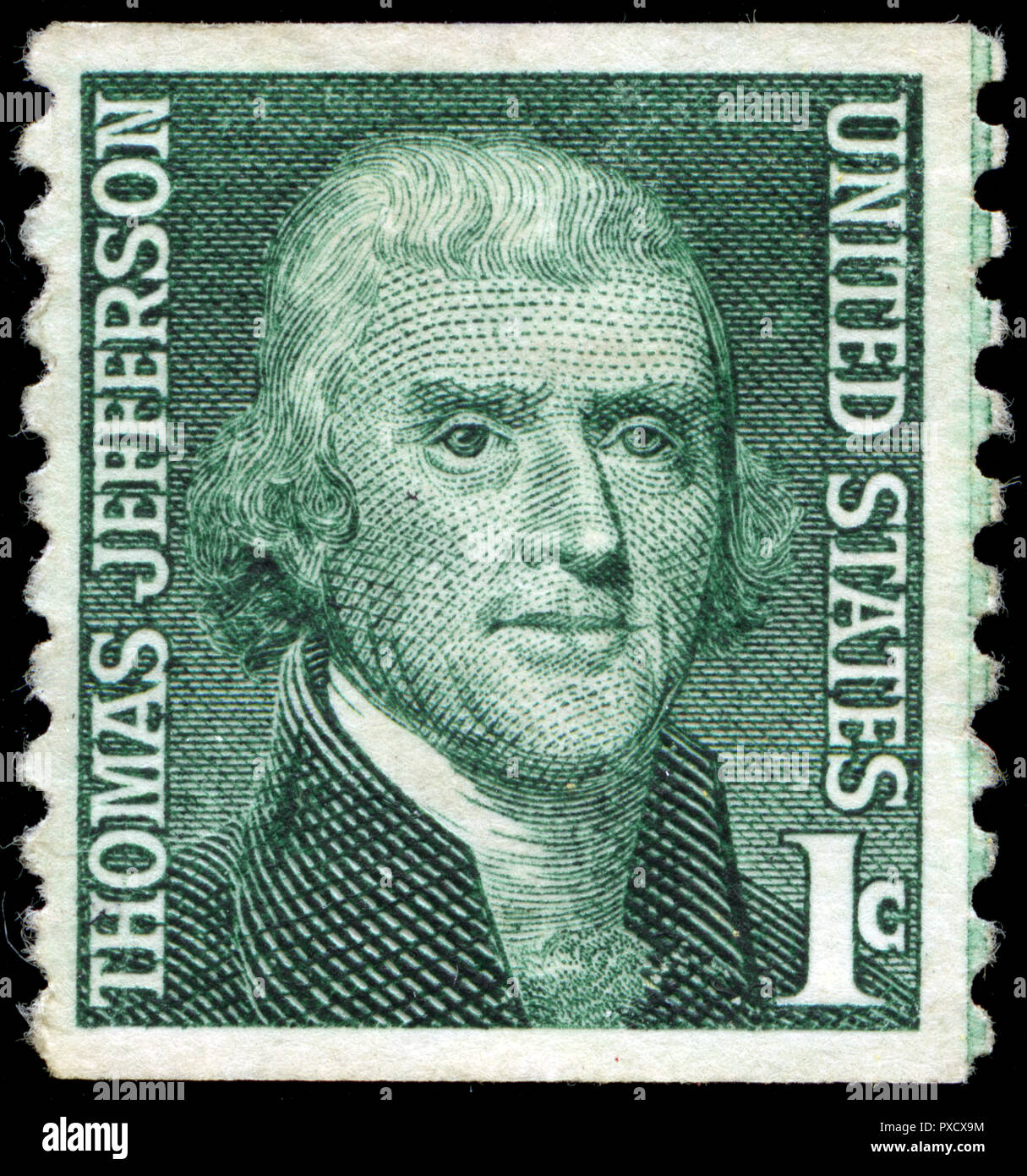 Postmarked stamp from United States of America (USA) in the Famous ...